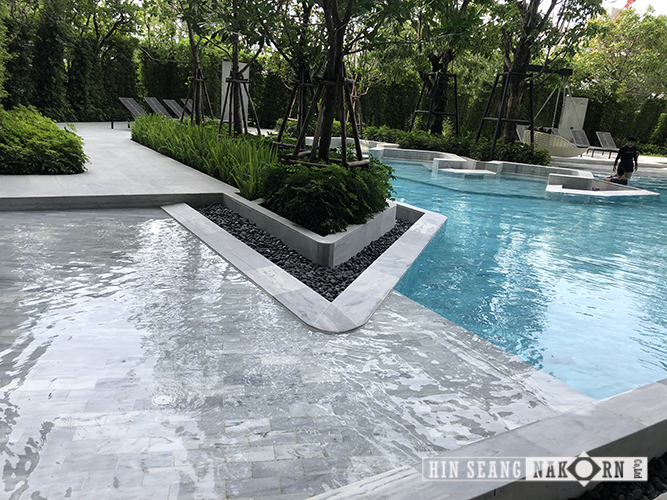 Natural Stone Swimming Pool Tiles - HSN FIJI