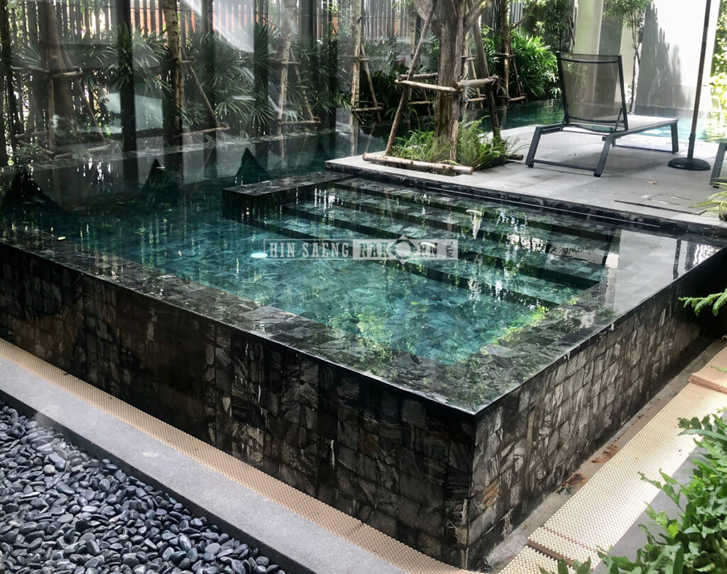 Silver Grey Pool Tiles - HSN FIJI